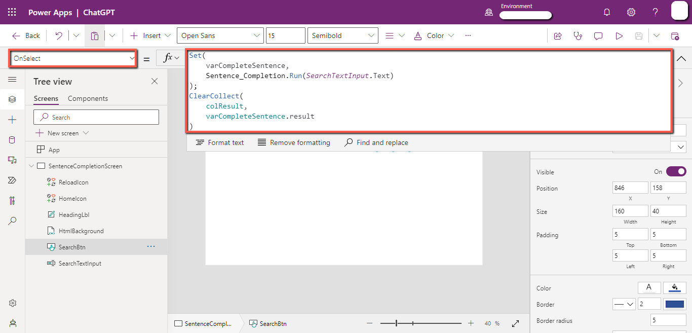 Integrate ChatGPT with PowerApps - PowerCloud Technologies