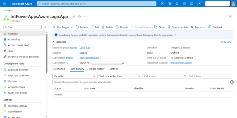 Integrate Azure Logic App With Powerapps Using Power Automate Powercloud Technologies 6305